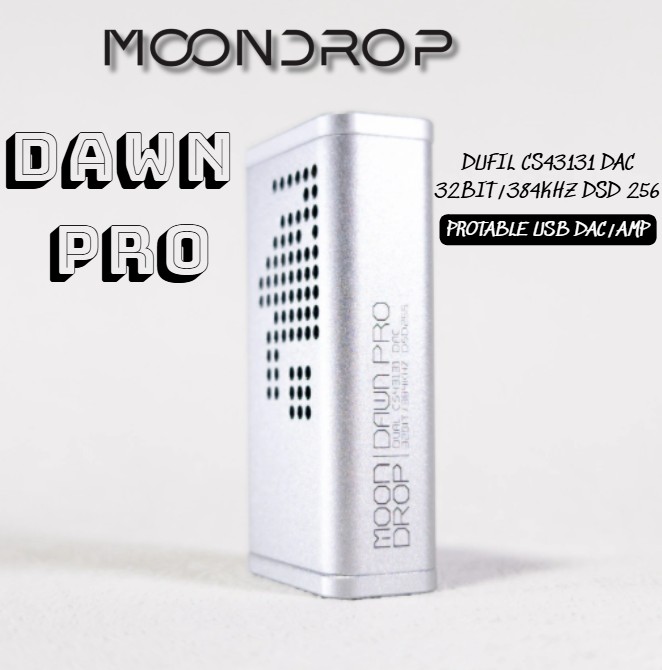 DAC Moondrop Dawn Pro – Nâng cấp trải nghiệm Hi-Res di động